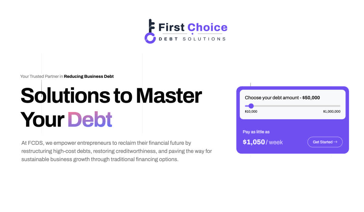 Home | First Choice Debt Solutions